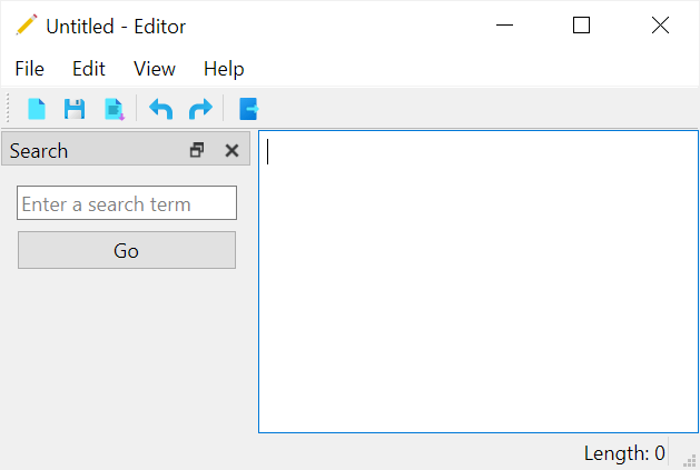 PyQt QDockWidget