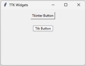Tkinter ttk Themed Widgets